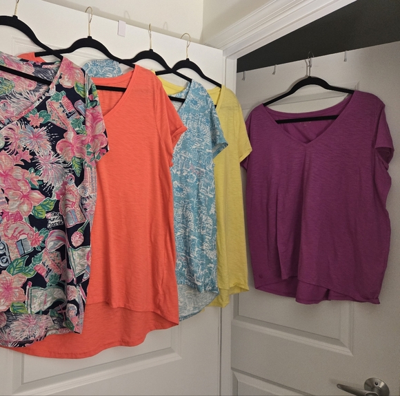 Lilly Pulitzer | Tops | Lilly Pulitzer Shirt Bundle Xxl | Poshmark